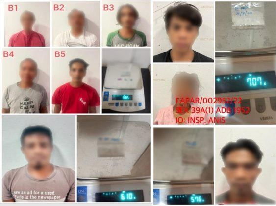 9 individu terlibat kes dadah ditahan di Papar